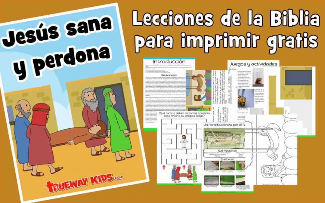 Un Paralítico Entra por el Techo - Jesús sana y perdona - Trueway Kids
