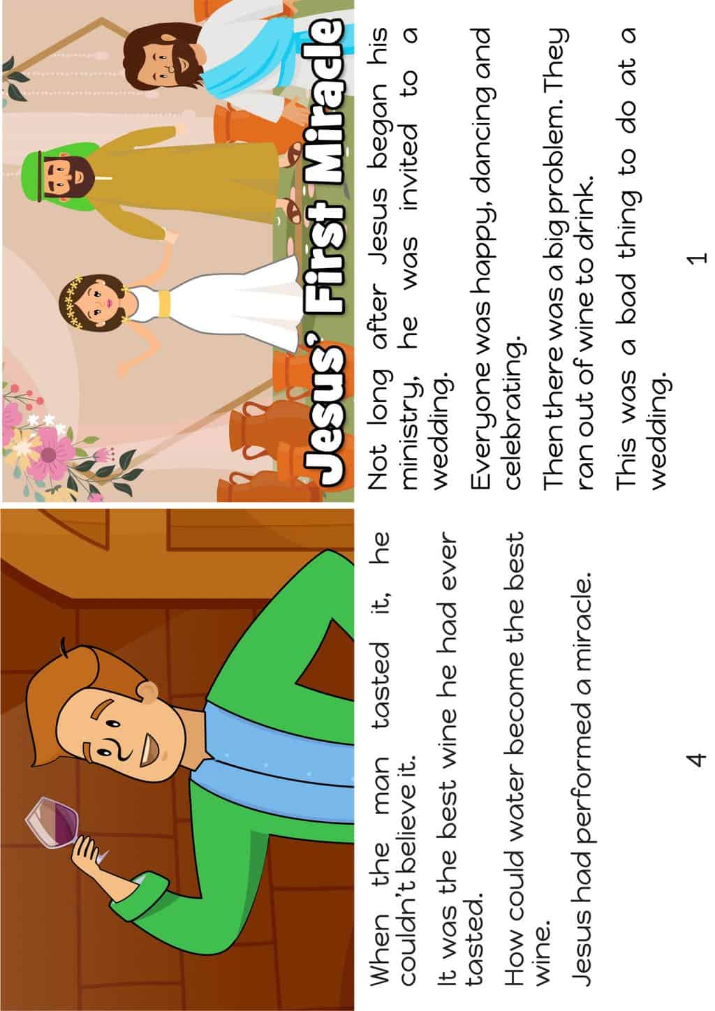 Jesus’ first Miracle - The wedding in Cana - Trueway Kids