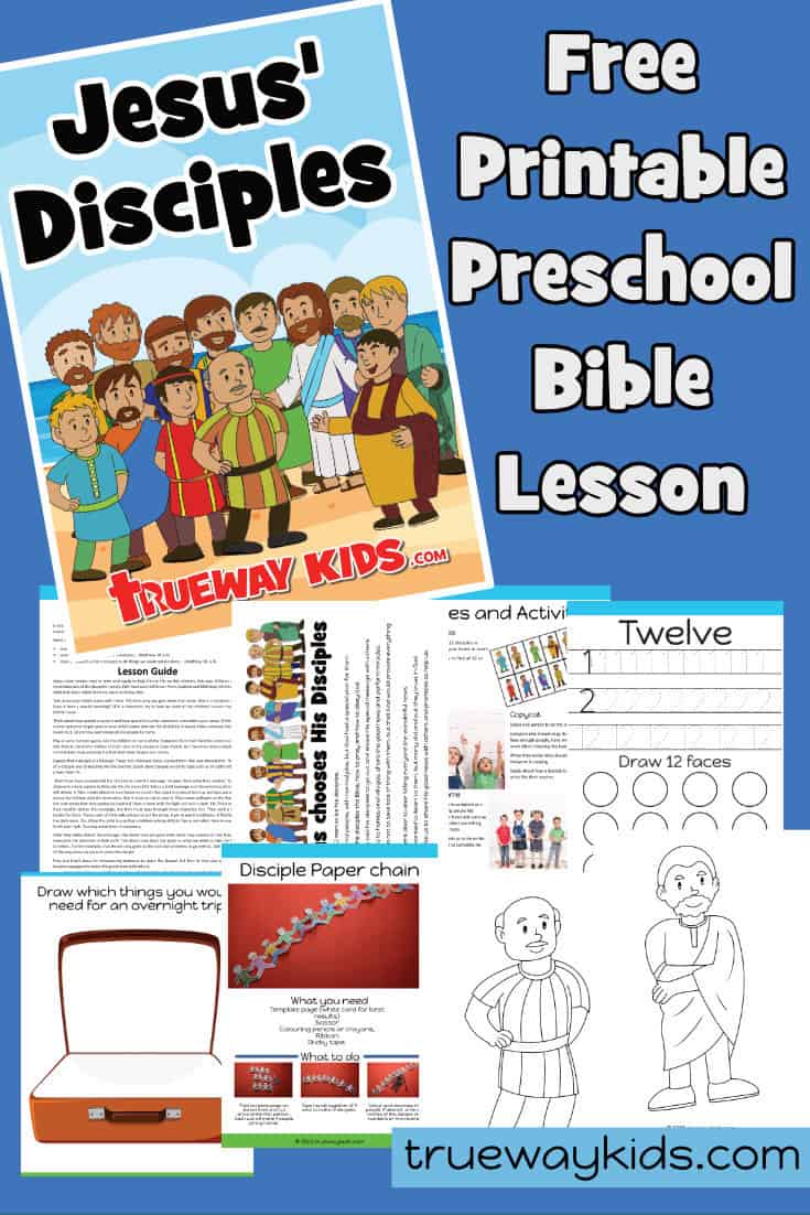 Jesus chooses His disciples - Bible lessons for kids - Trueway Kids