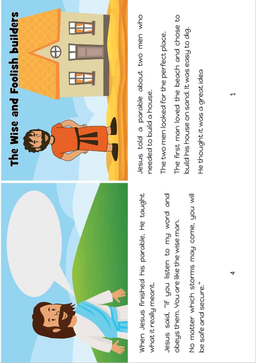 The Wise and Foolish builders - Trueway Kids