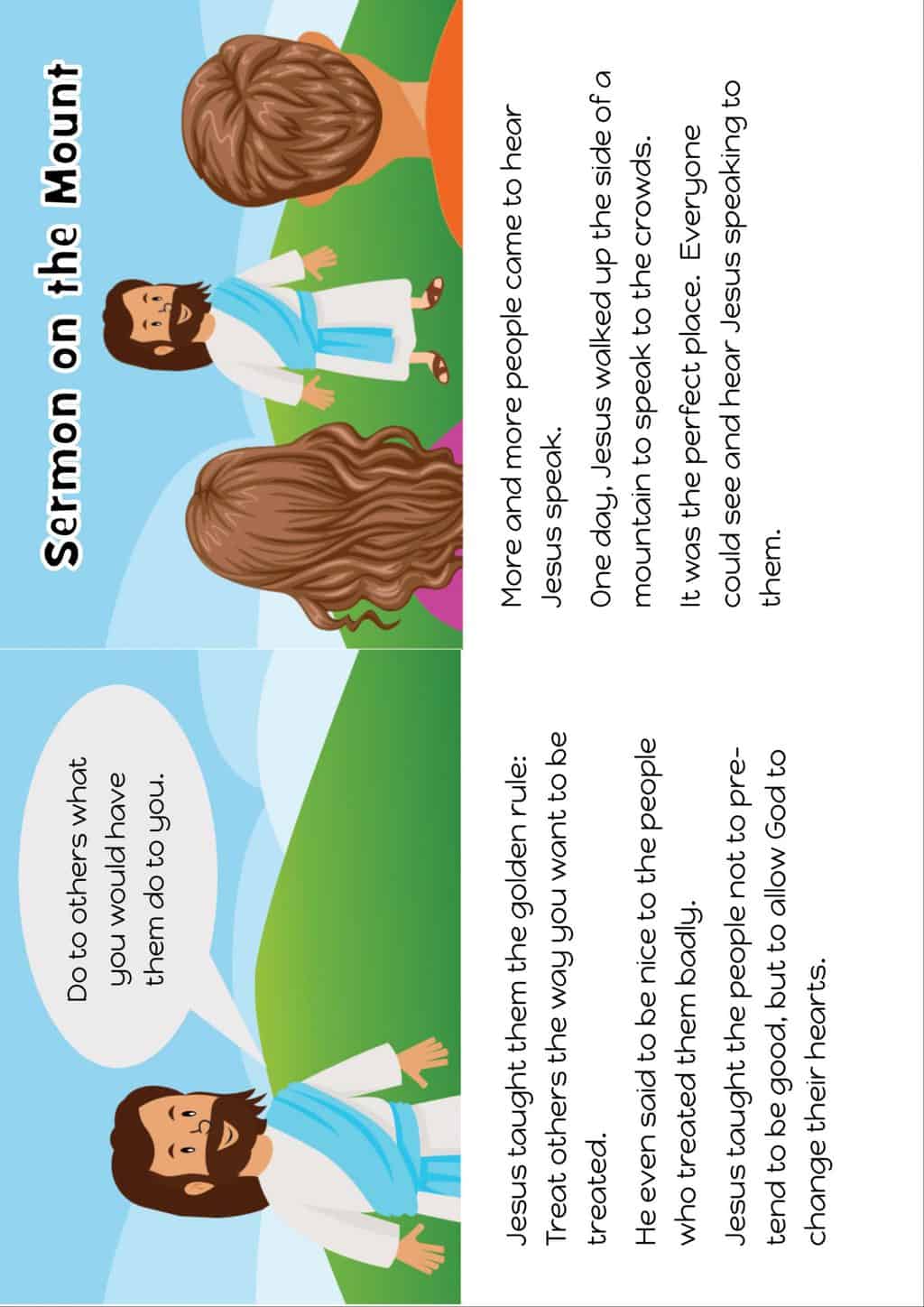 Sermon on the Mount - Bible lesson for kids - Trueway Kids
