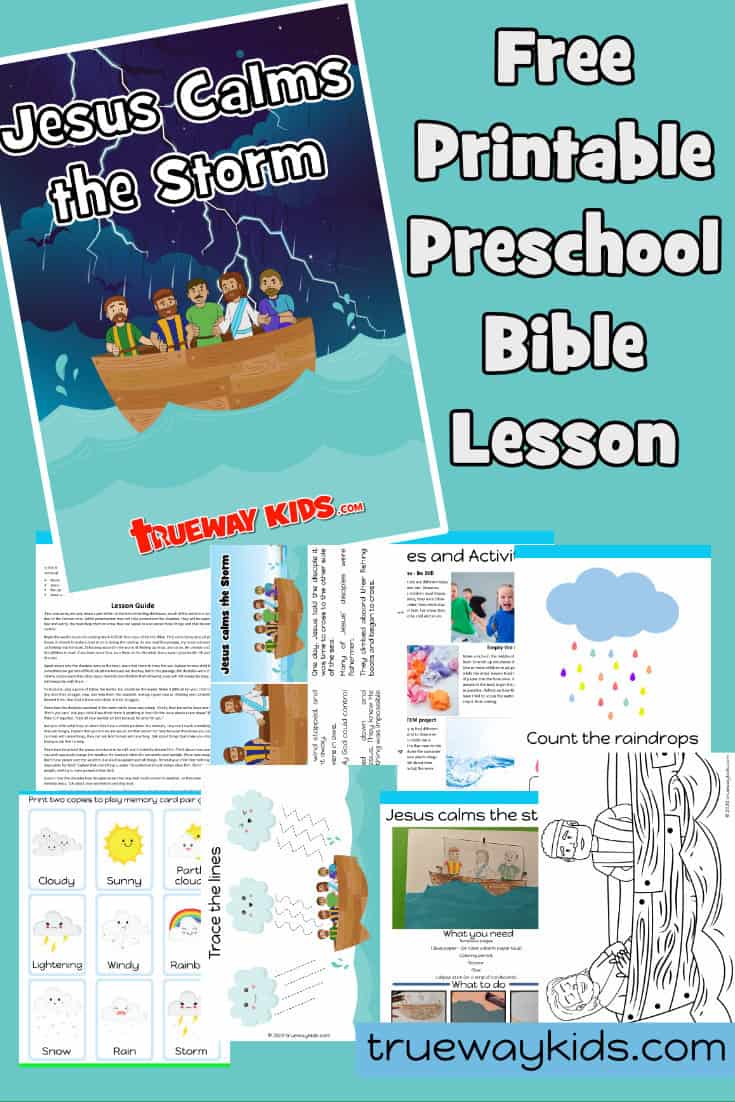 Jesus Calms the Storm - Trueway Kids