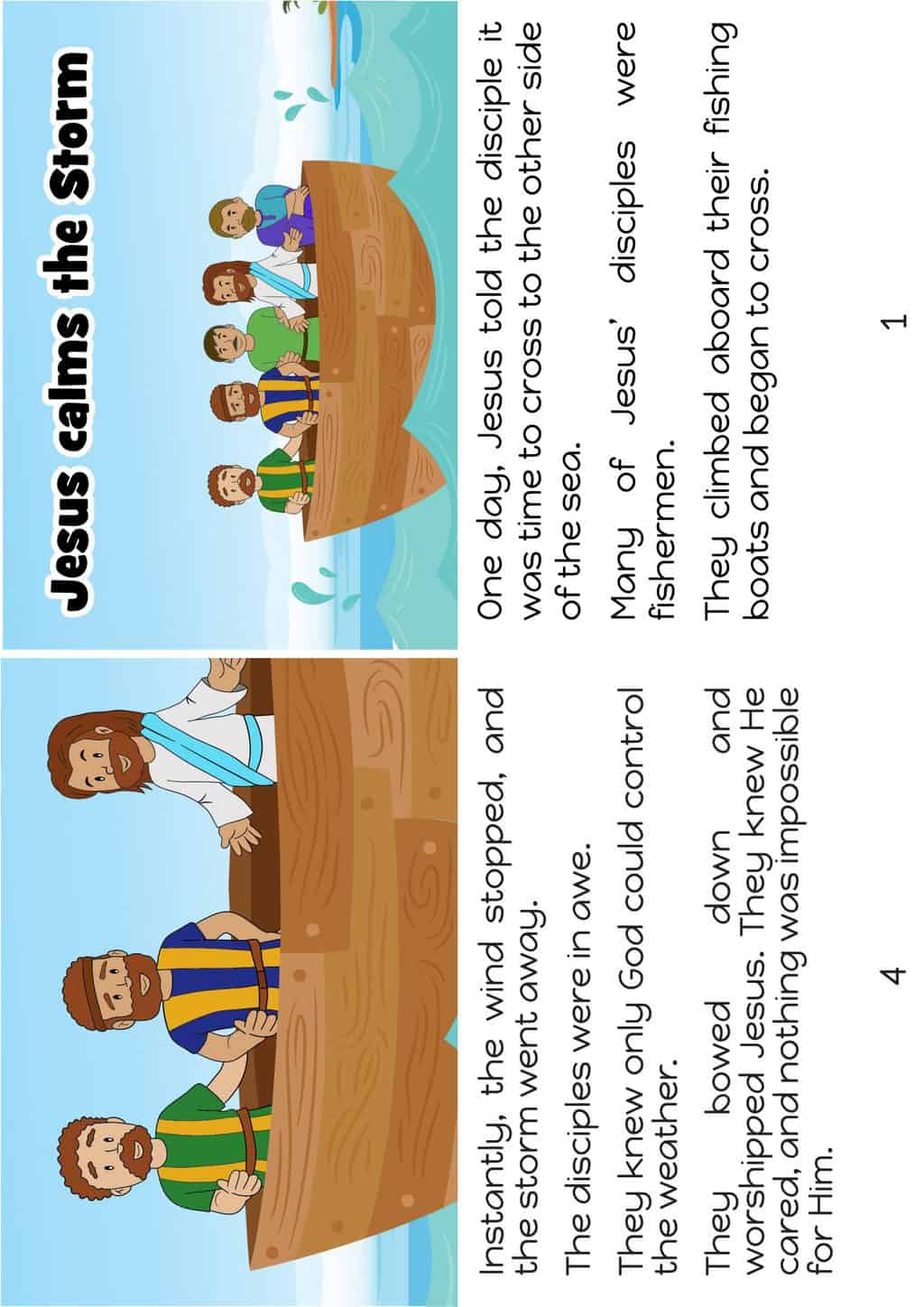 Jesus Calms the Storm - Trueway Kids