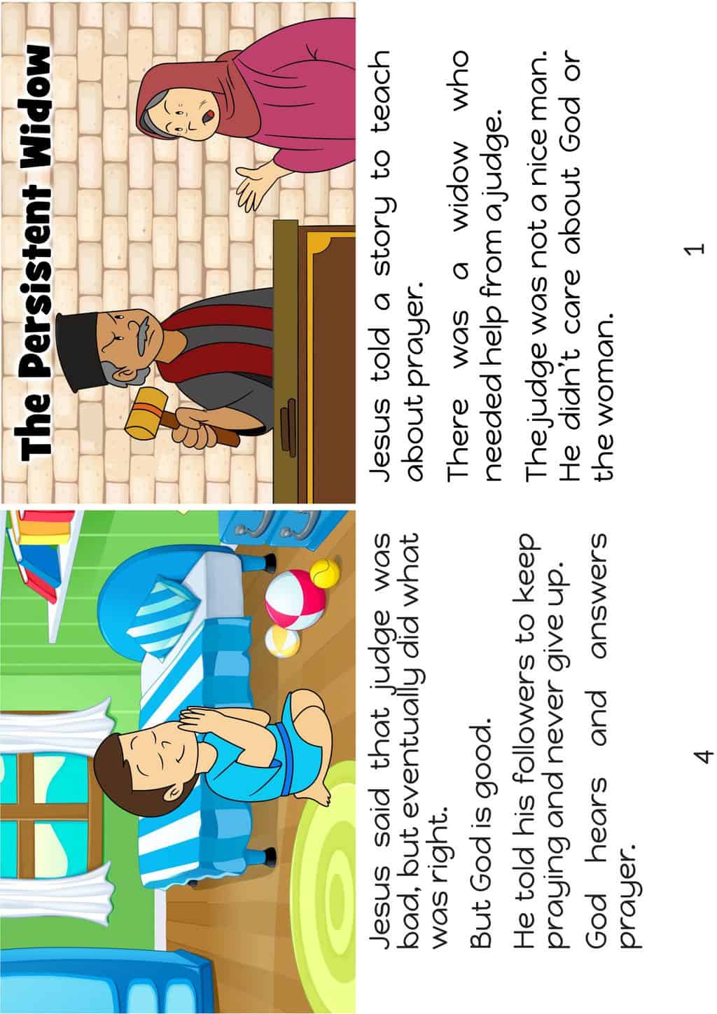 The Parable of the Persistent Widow - Trueway Kids