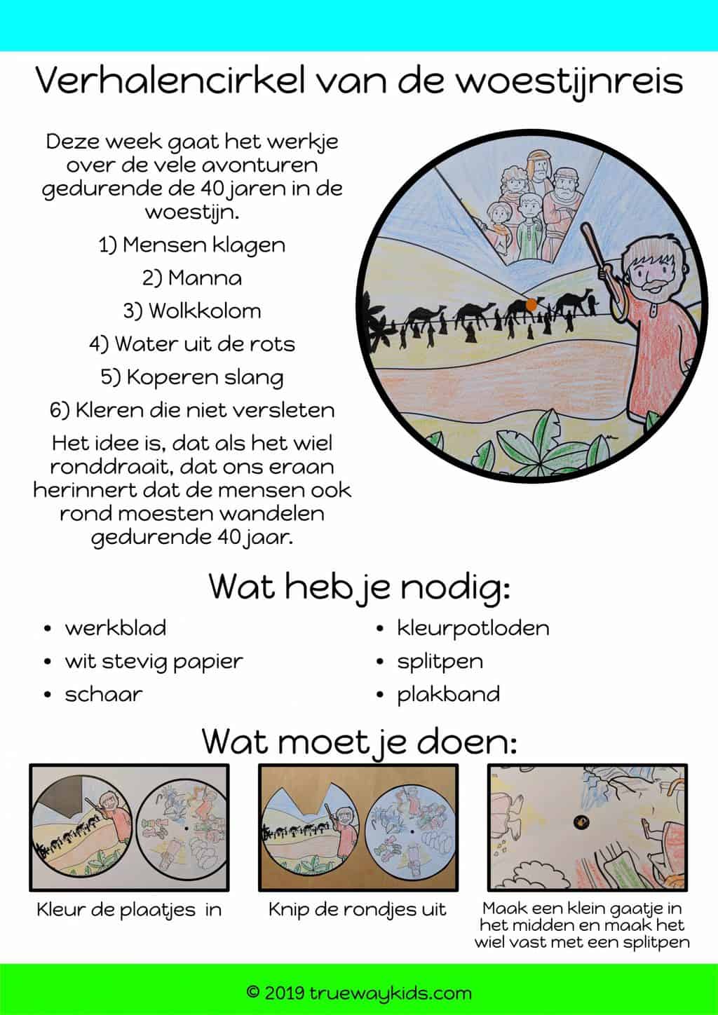 Dwalen in de woestijn - Trueway Kids