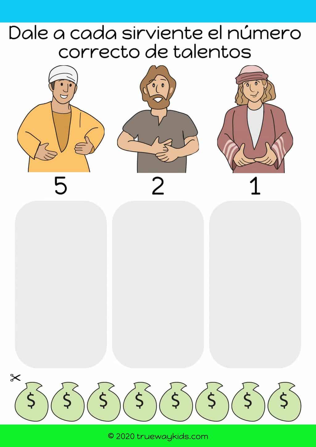 La parábola de los talentos - Trueway Kids