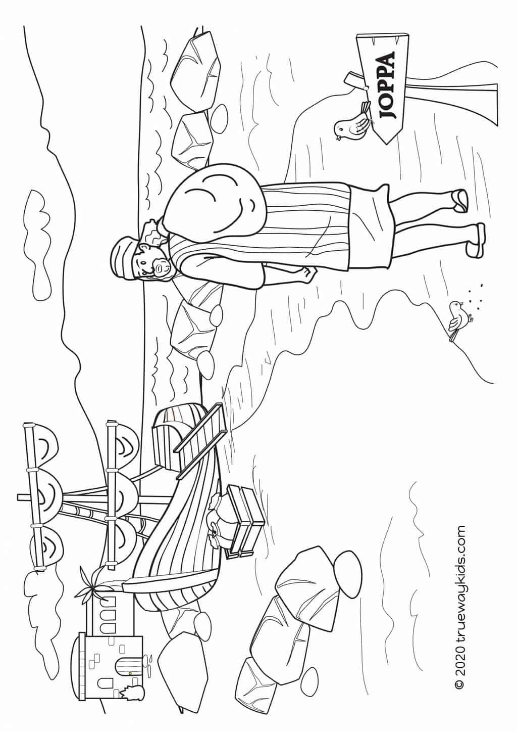 Jonah - Bible Lesson for kids - Trueway Kids