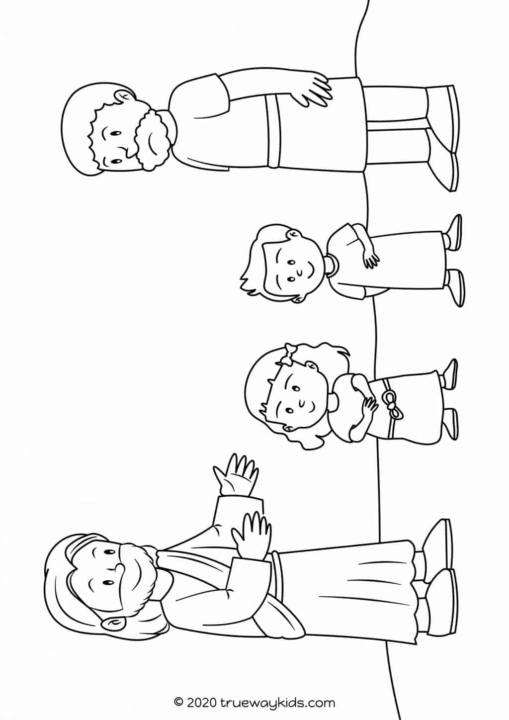 Jesus and the Little Children - Bible lesson for kids - Trueway Kids