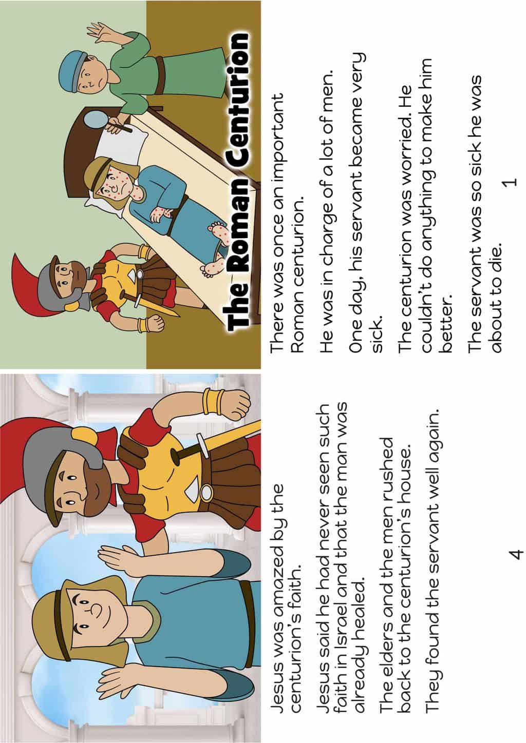 The Roman Centurion - Bible lesson for kids - Trueway Kids