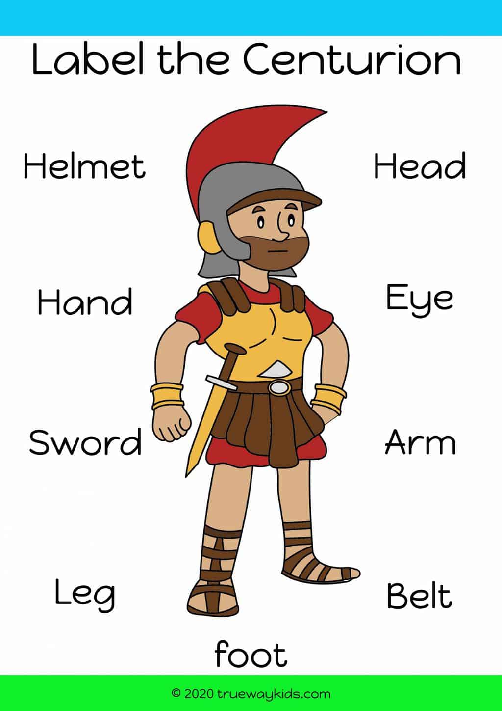 The Roman Centurion - Bible lesson for kids - Trueway Kids