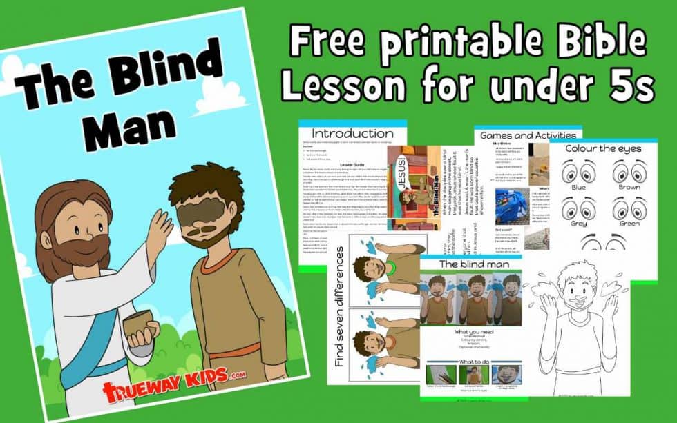 Jesus heals the Blind Man - Trueway Kids