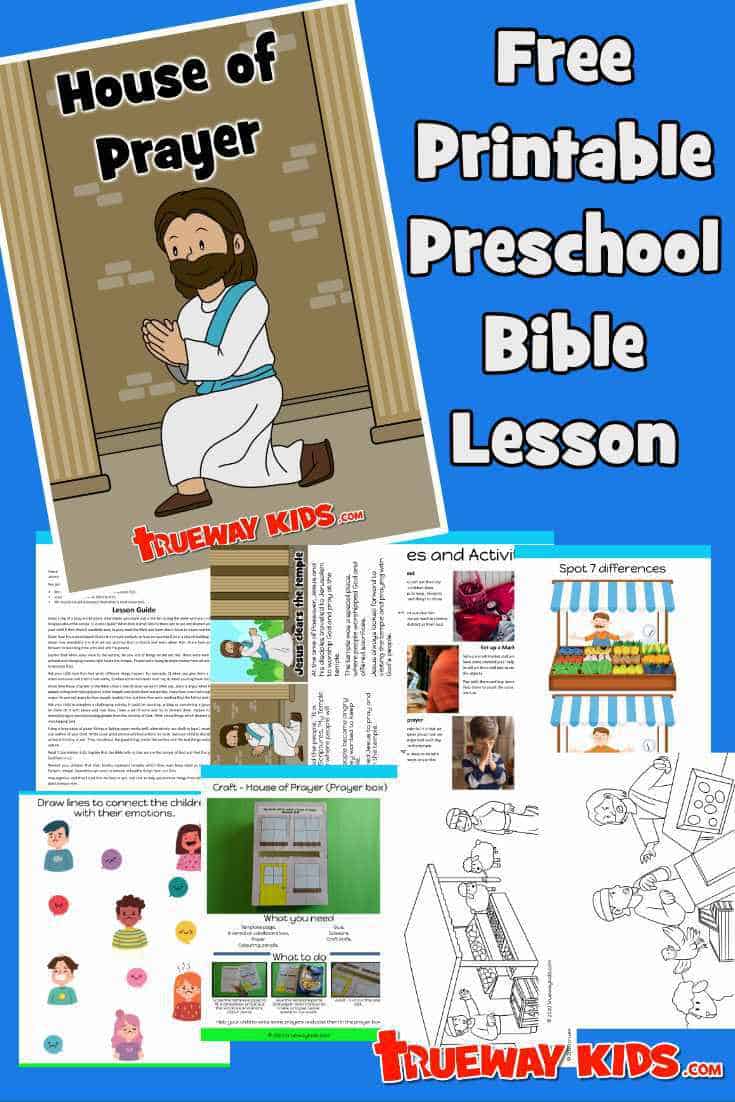 House of Prayer (Jesus clear's the Temple) - Bible lesson for kids ...