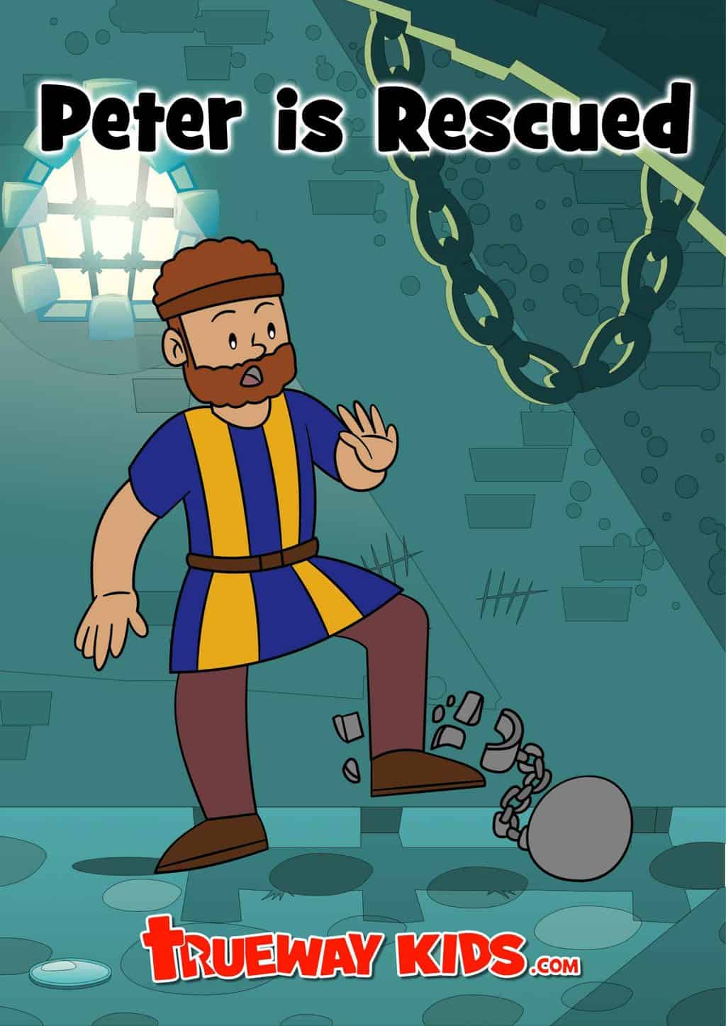 Peter is Rescued - Bible lesson for kids - Trueway Kids
