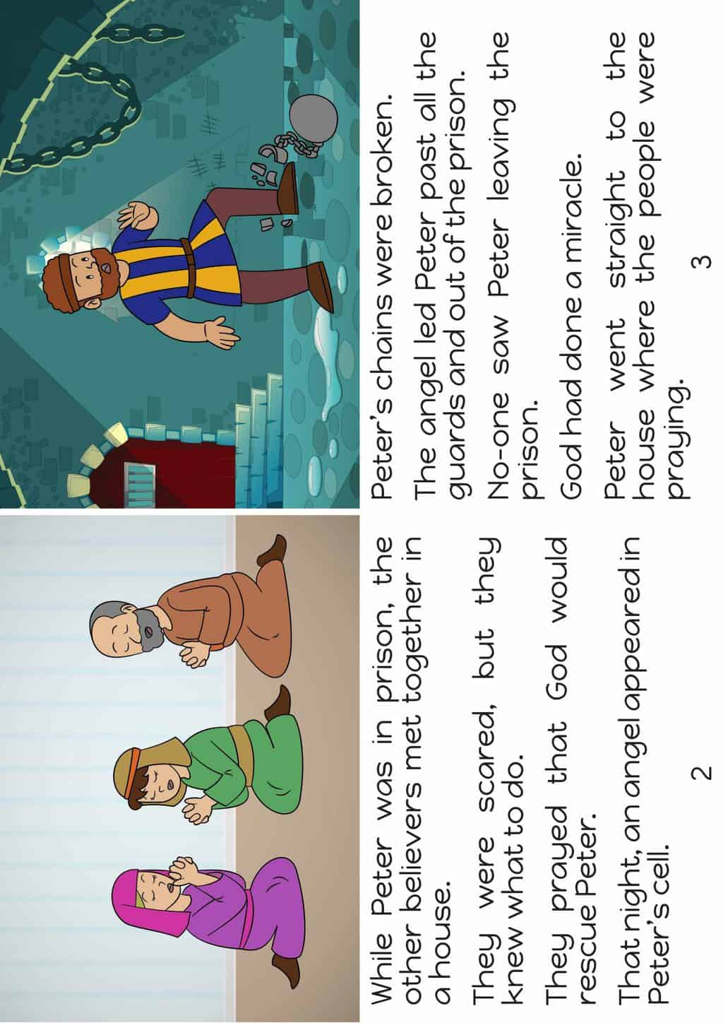 Peter is Rescued - Bible lesson for kids - Trueway Kids
