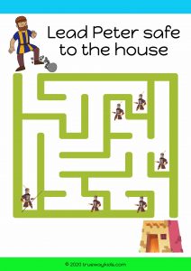 Peter is Rescued - Bible lesson for kids - Trueway Kids