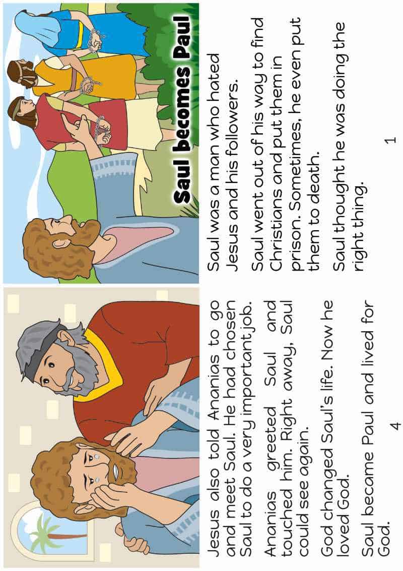 Saul becomes Paul - Trueway Kids