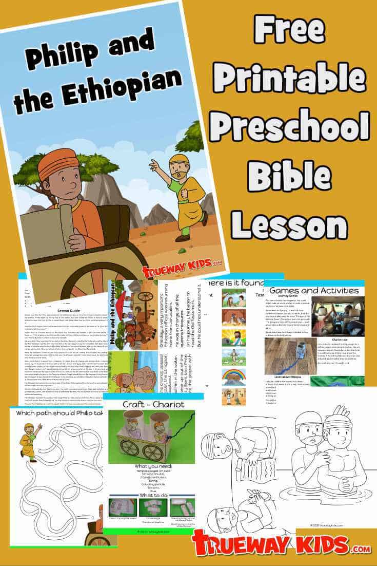 Philip and the Ethiopian - Bible lesson for kids - Trueway Kids