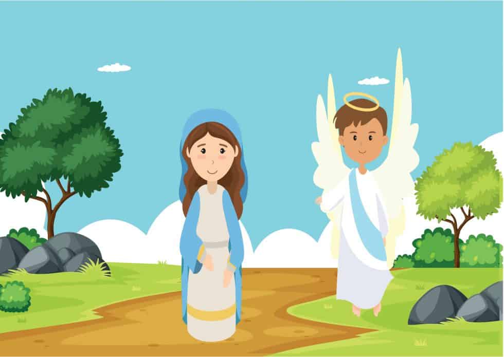 Christmas Trail 1 - The Angel appears to Mary - Trueway Kids