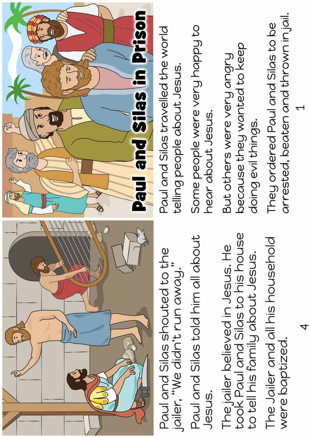 Paul and Silas in Prison - Bible lesson for kids - Trueway Kids
