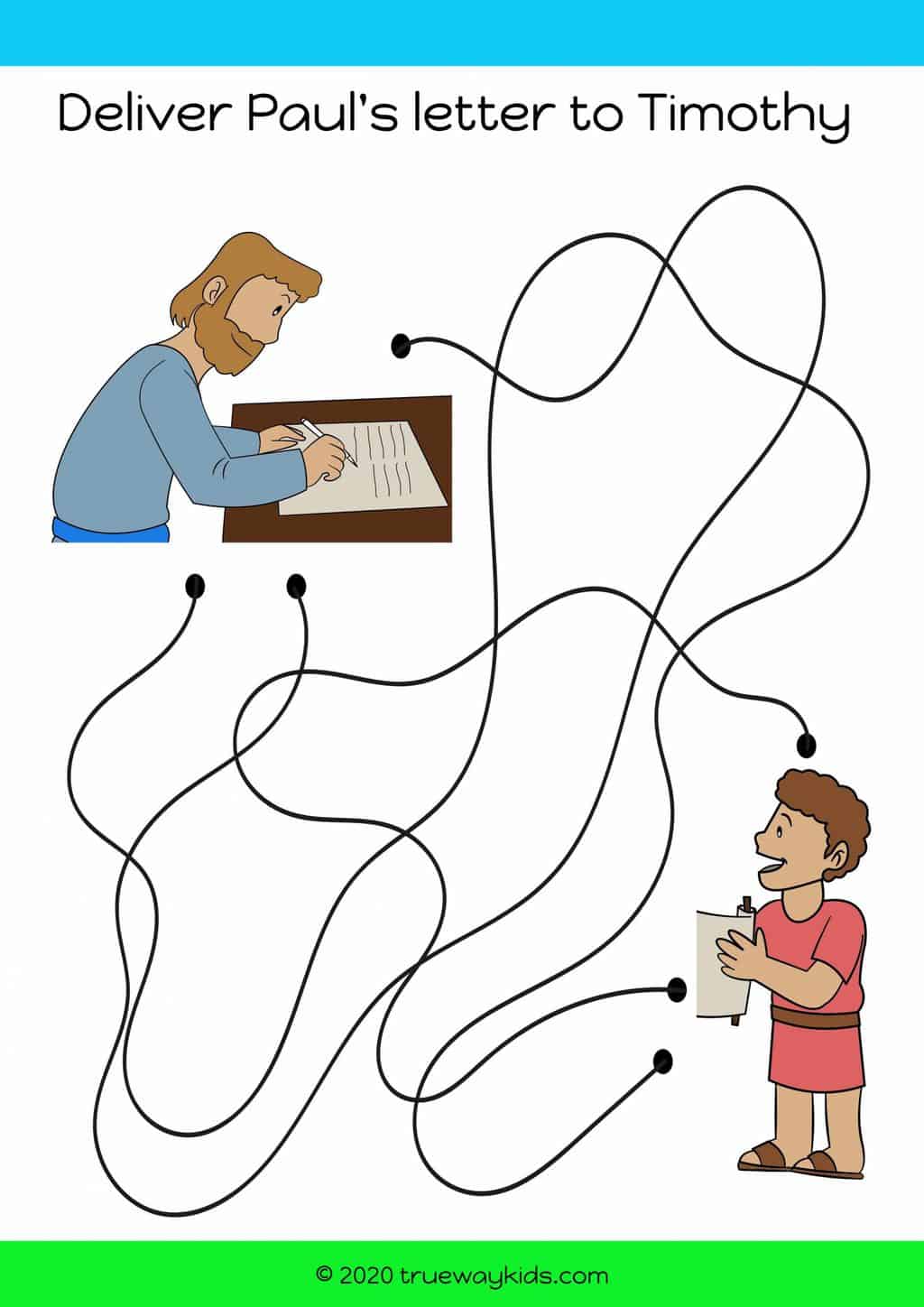 Timothy - Bible lesson for kids - Trueway Kids