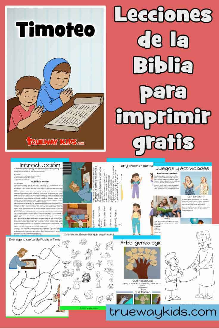 Timoteo - Lección bíblica para niños - Trueway Kids