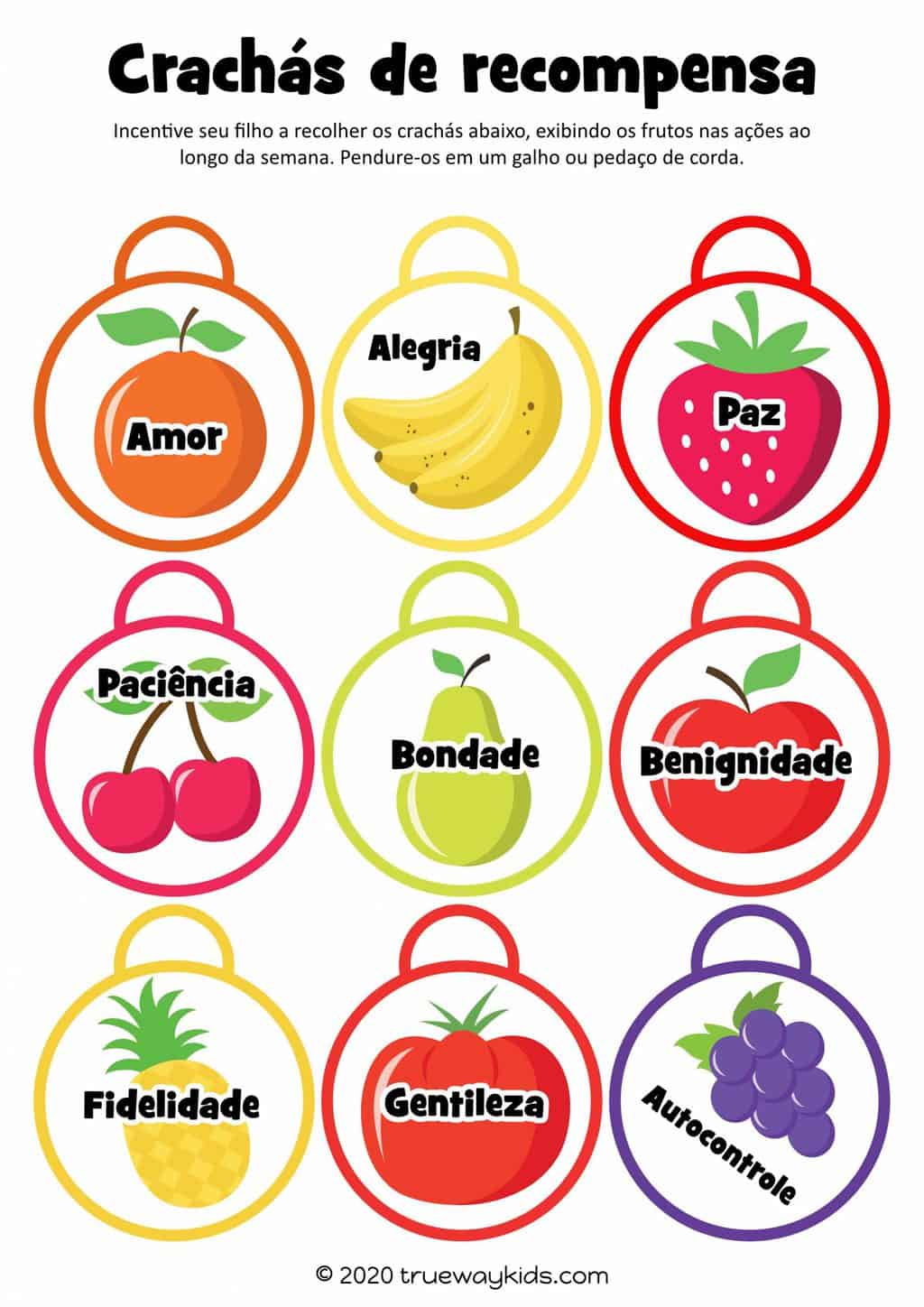 Os Frutos do Espírito - Trueway Kids
