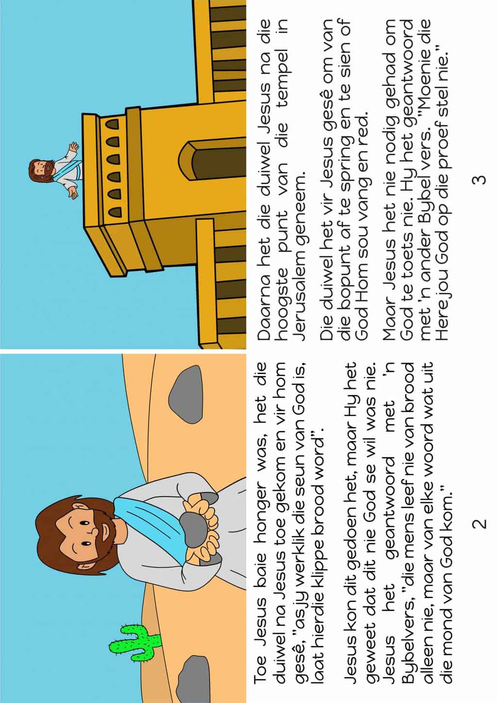 Jesus se versoeking - Trueway Kids