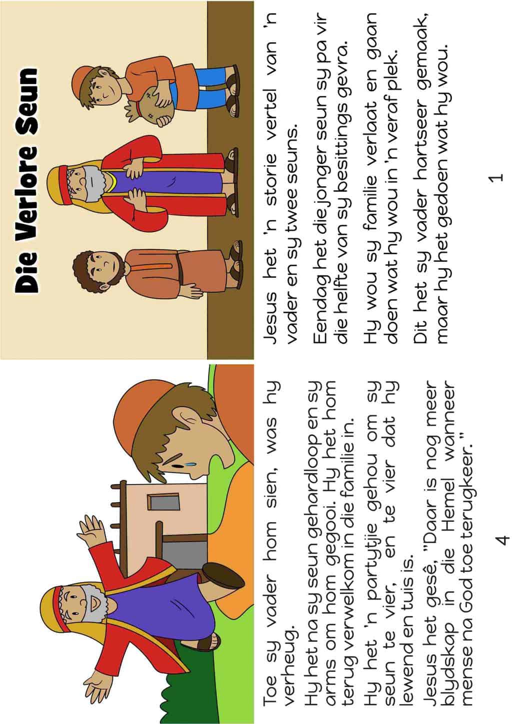 Die Verlore Seun - Trueway Kids