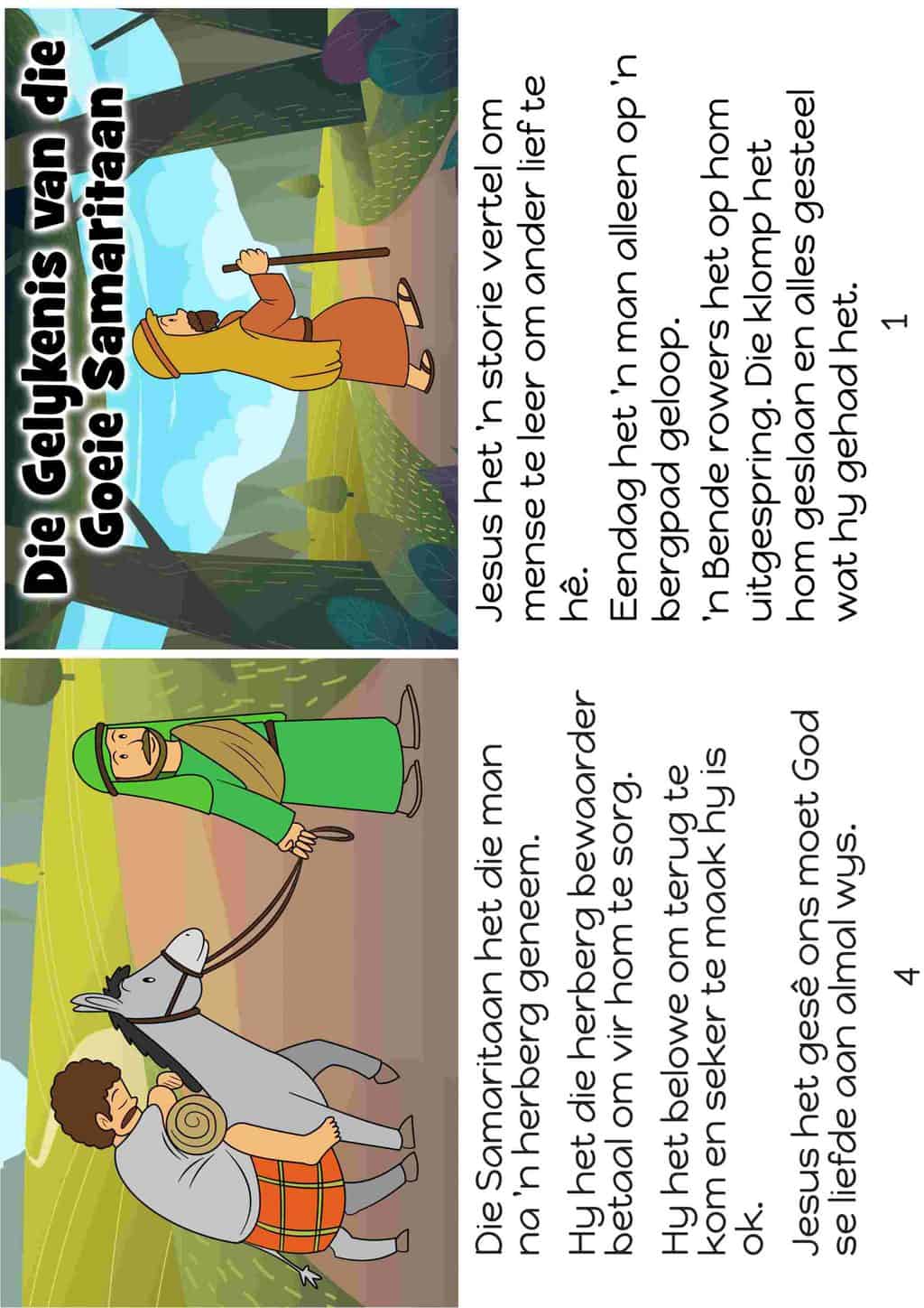 Die Gelykenis van die Goeie Samaritaan - Trueway Kids