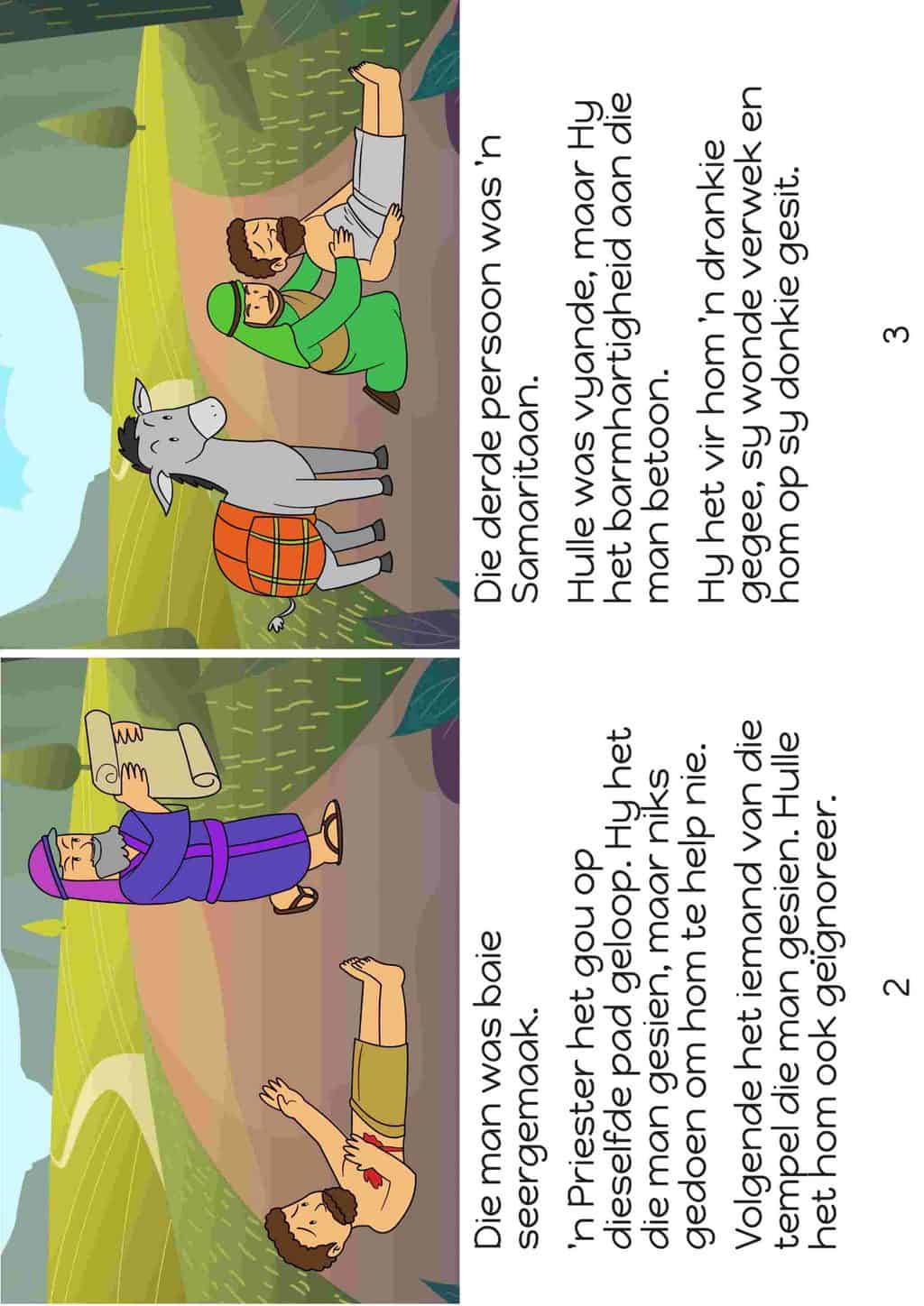 Die Gelykenis van die Goeie Samaritaan - Trueway Kids