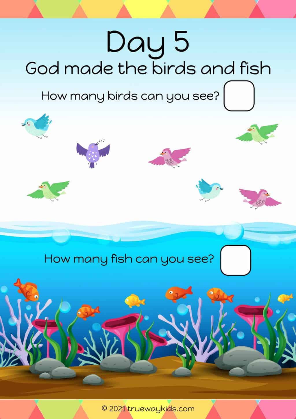 Creation - Bible lesson for kids - Trueway Kids