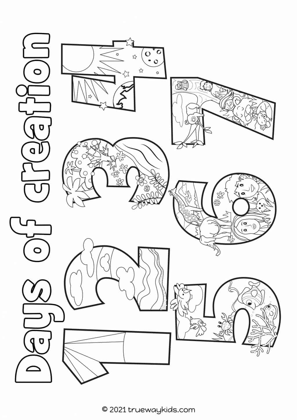 Creation - Bible lesson for kids - Trueway Kids