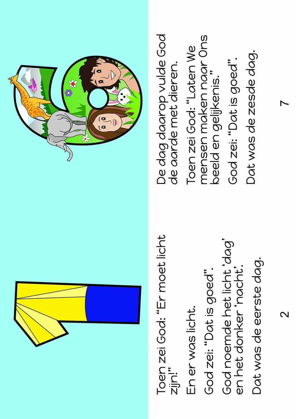 Deschiedenis van de schepping - Genesis 1 - Trueway Kids