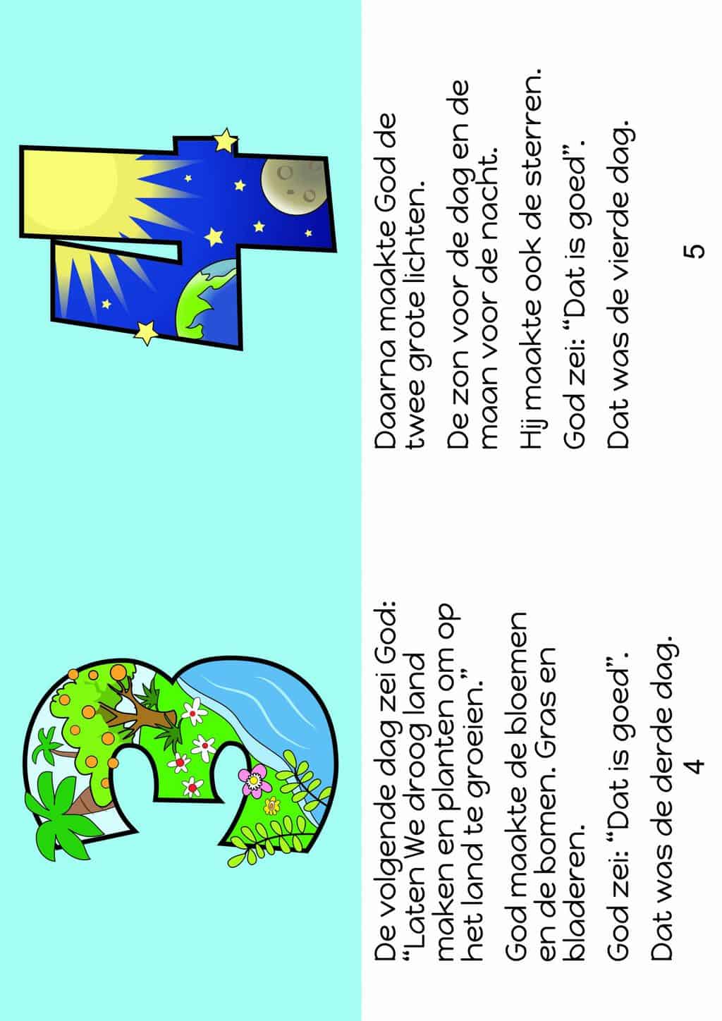 Deschiedenis van de schepping - Genesis 1 - Trueway Kids