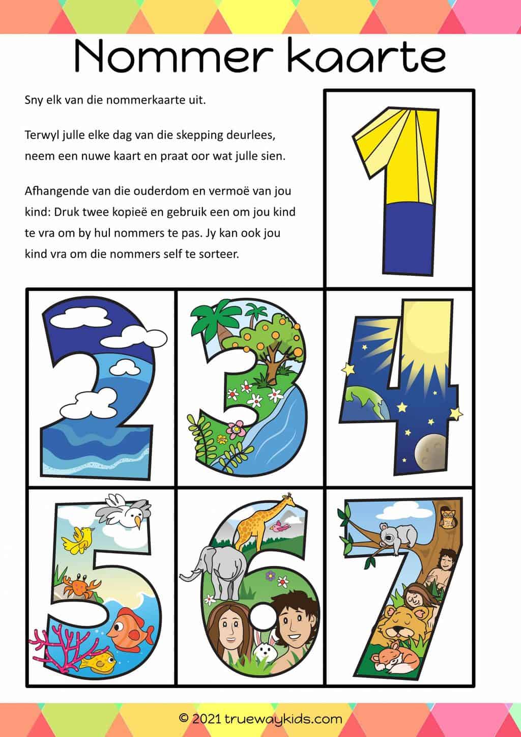 God het alles gemaak - Dae van die skepping - Trueway Kids