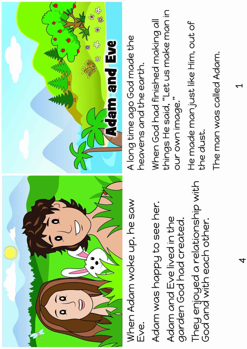 Adam and Eve (God made me) -Bible lesson for kids - Trueway Kids