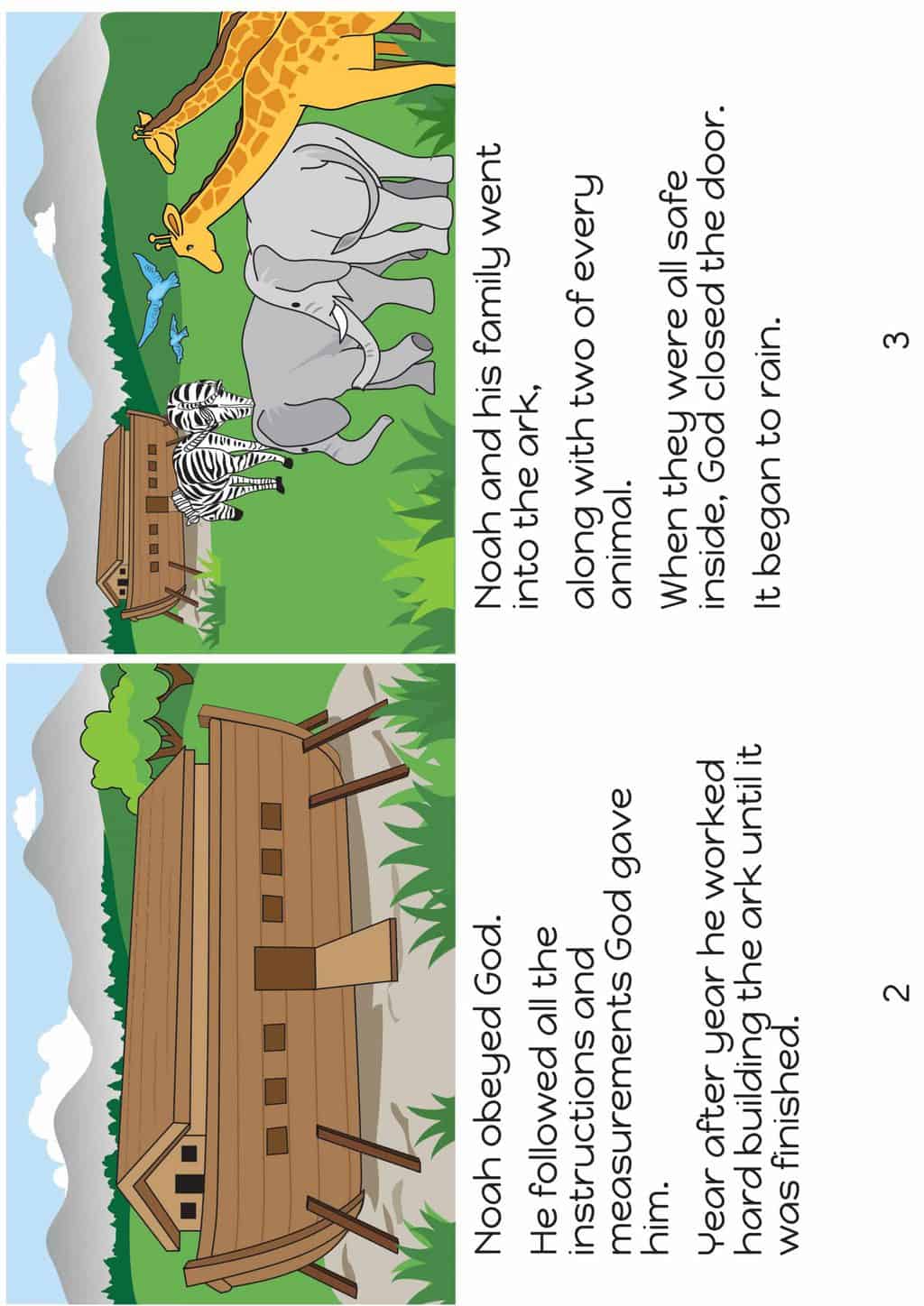 Noah's Ark - Free printable Bible lesson for Kids - Trueway Kids