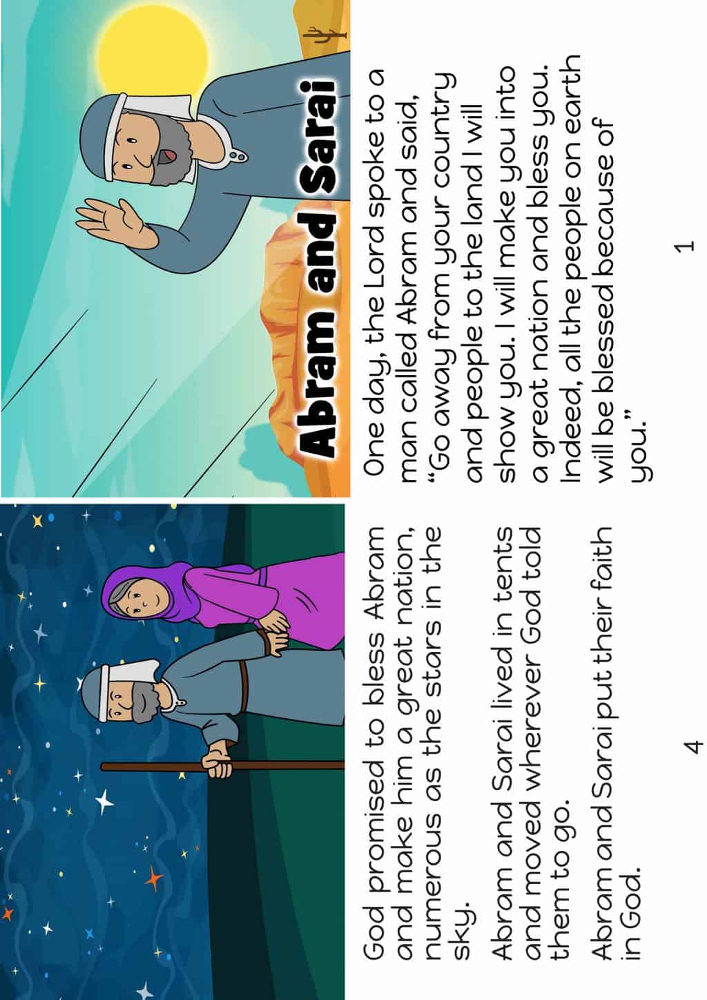 God calls Abraham and Sarah - Free Bible lesson for kids - Trueway Kids