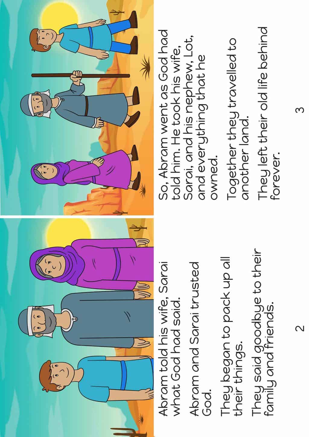 God calls Abraham and Sarah - Free Bible lesson for kids - Trueway Kids