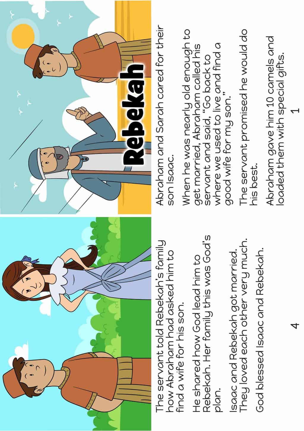 Rebekah – Free Bible lesson for kids - Trueway Kids