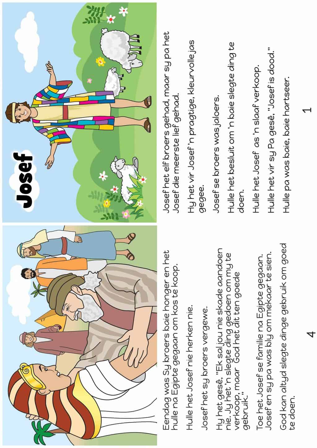 Josef - Gratis drukbare Bybel lesse - Trueway Kids