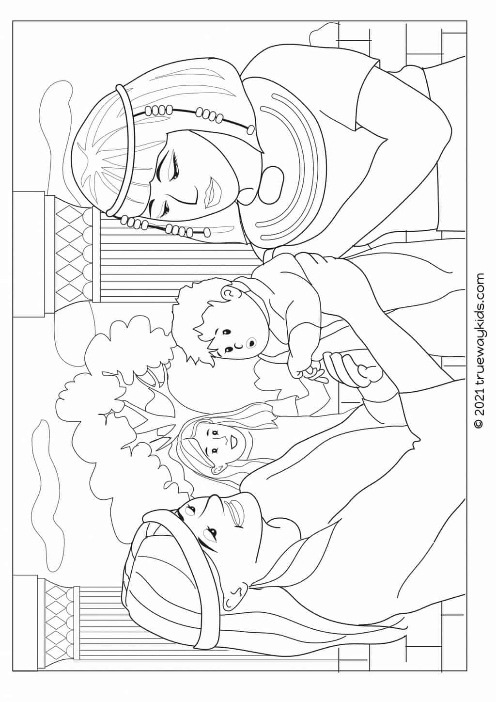 Baby Moses Bible lesson for kids - Trueway Kids