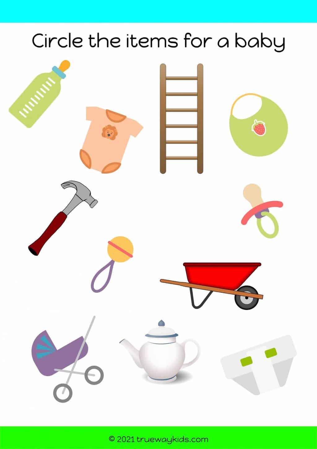 Baby Moses Bible lesson for kids - Trueway Kids