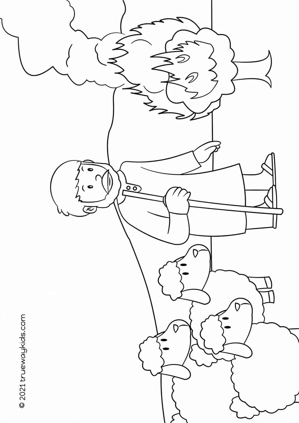 Moses and the Burning Bush - Free Bible lesson for kids - Trueway Kids