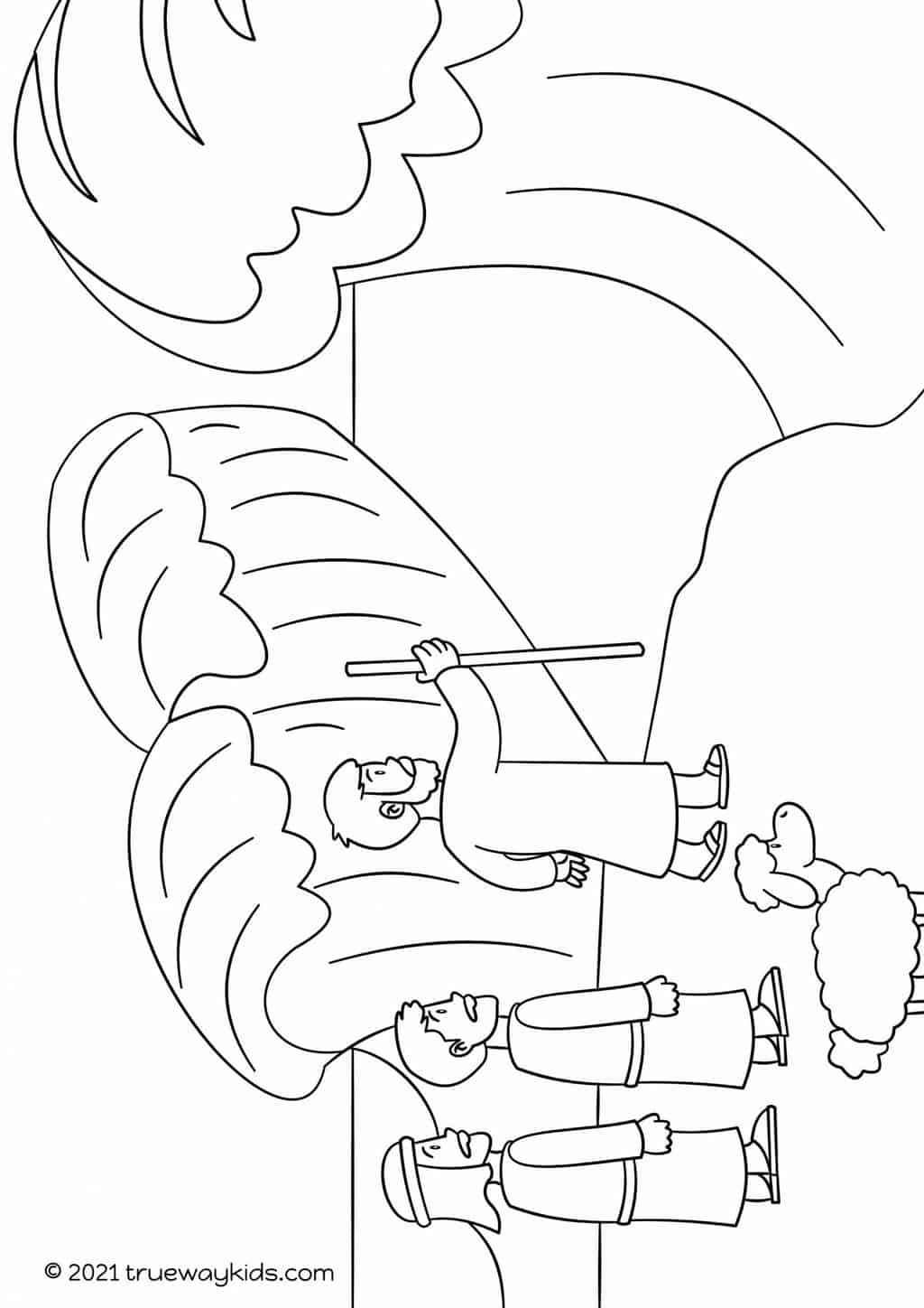 The Red Sea - Free Bible lesson for kids - Trueway Kids