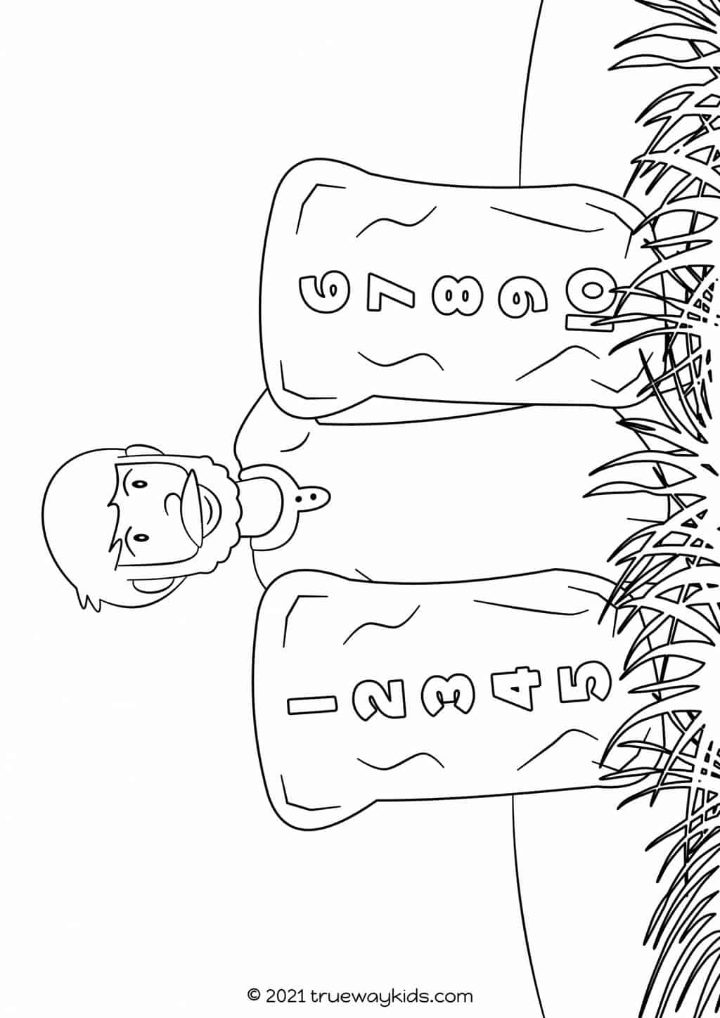 The Ten Commandments - Free Bible lesson for kids - Trueway Kids