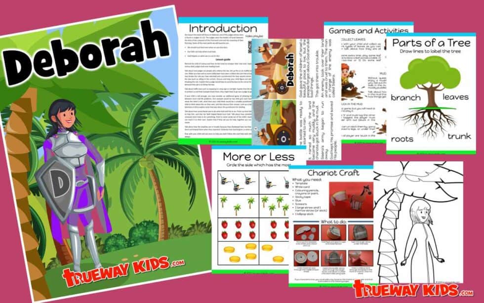 Deborah - Free Bible lesson for kids - Trueway Kids