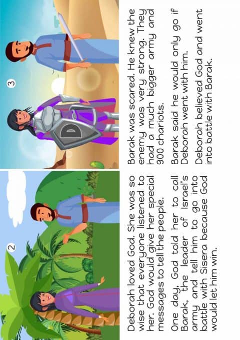 Deborah - Free Bible lesson for kids - Trueway Kids