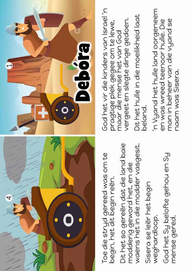 Debora - Gratis drukbare Bybel lesse - Trueway Kids