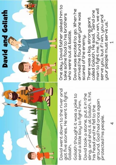 David and Goliath - Bible lessons for kids - Trueway Kids